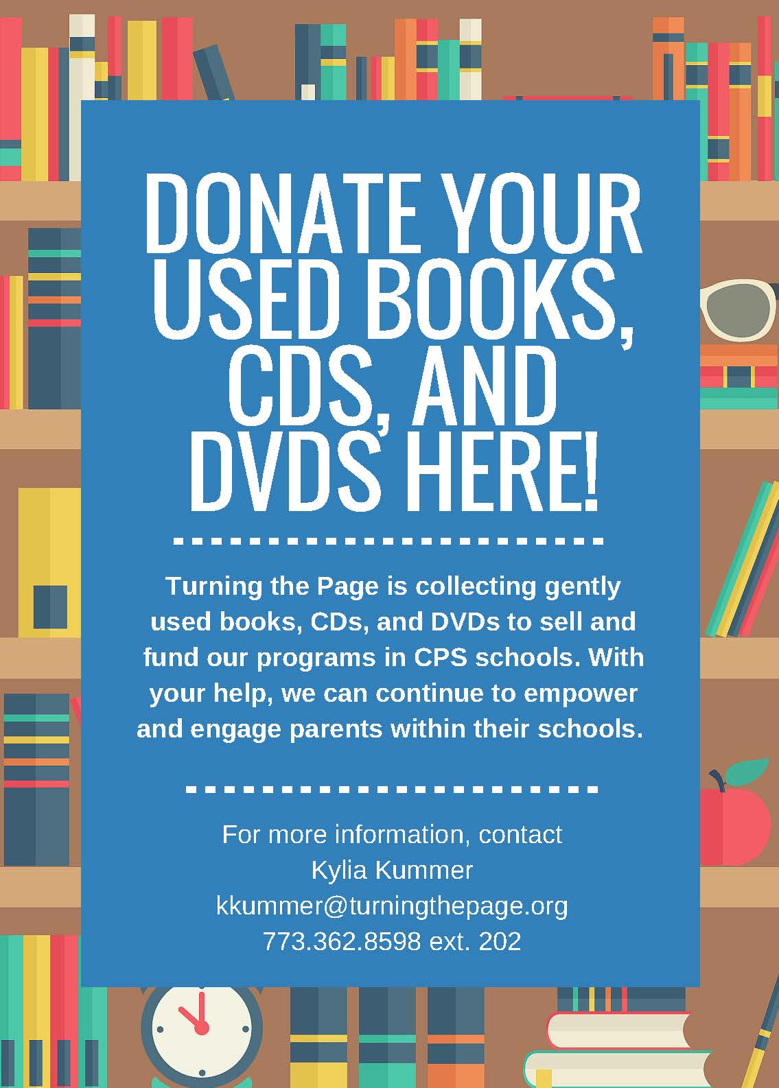 Book Drive – N O T E W O R T H Y